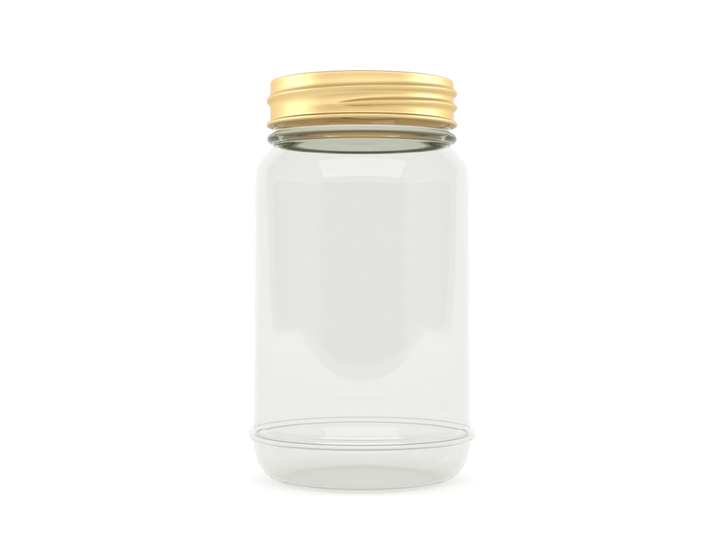 Glass Jar Model - TurboSquid 1647192