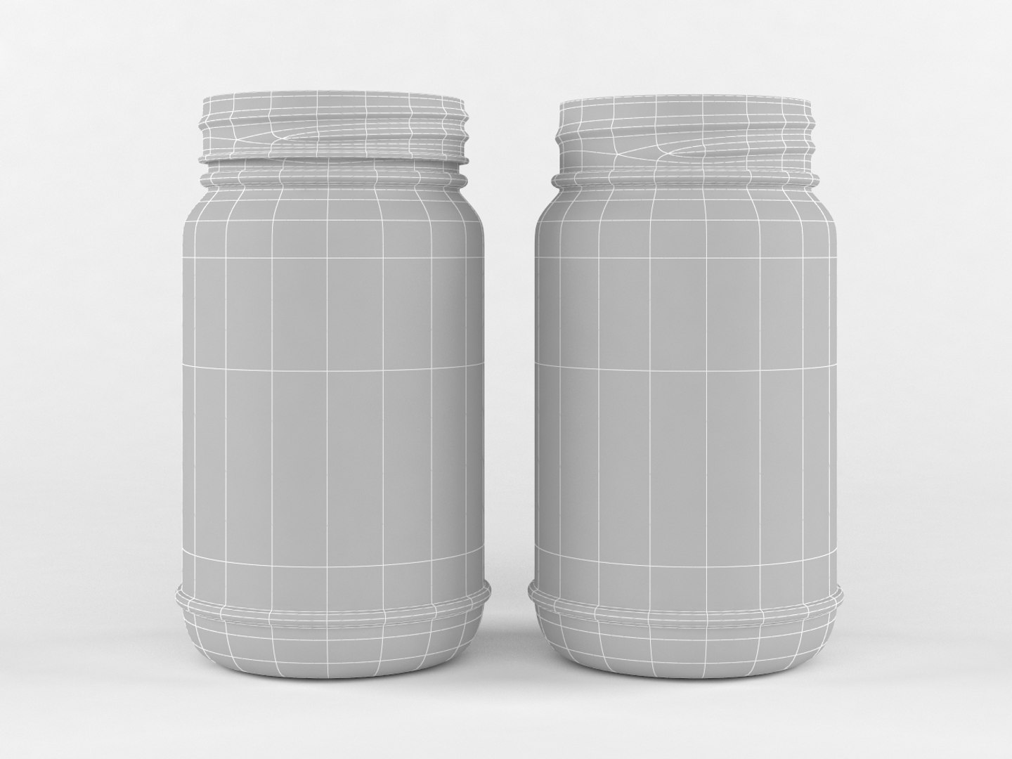 Glass Jar Model - TurboSquid 1647192
