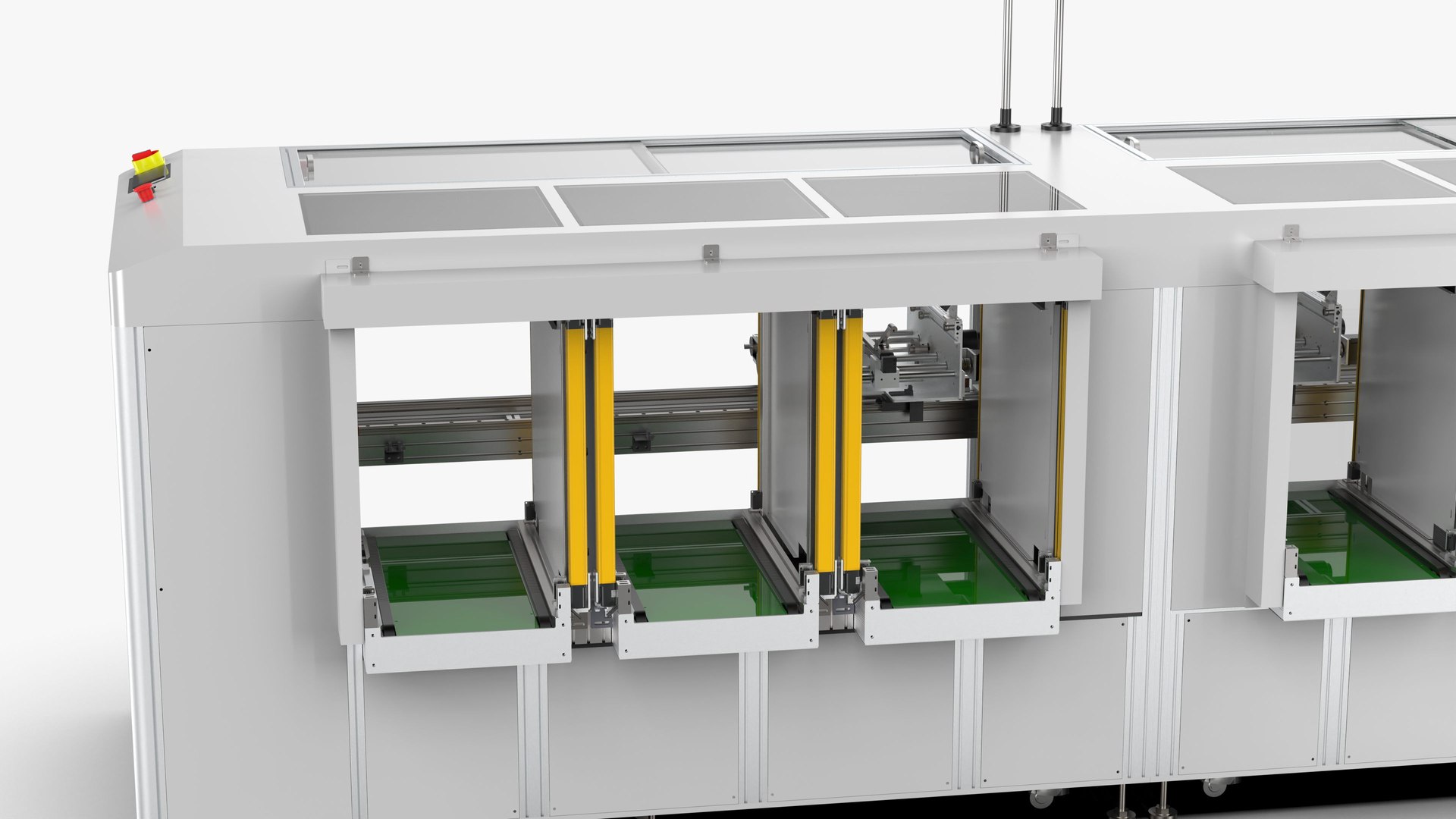 Automatic PCB Unloading Conveyor 3D Model - TurboSquid 2281163