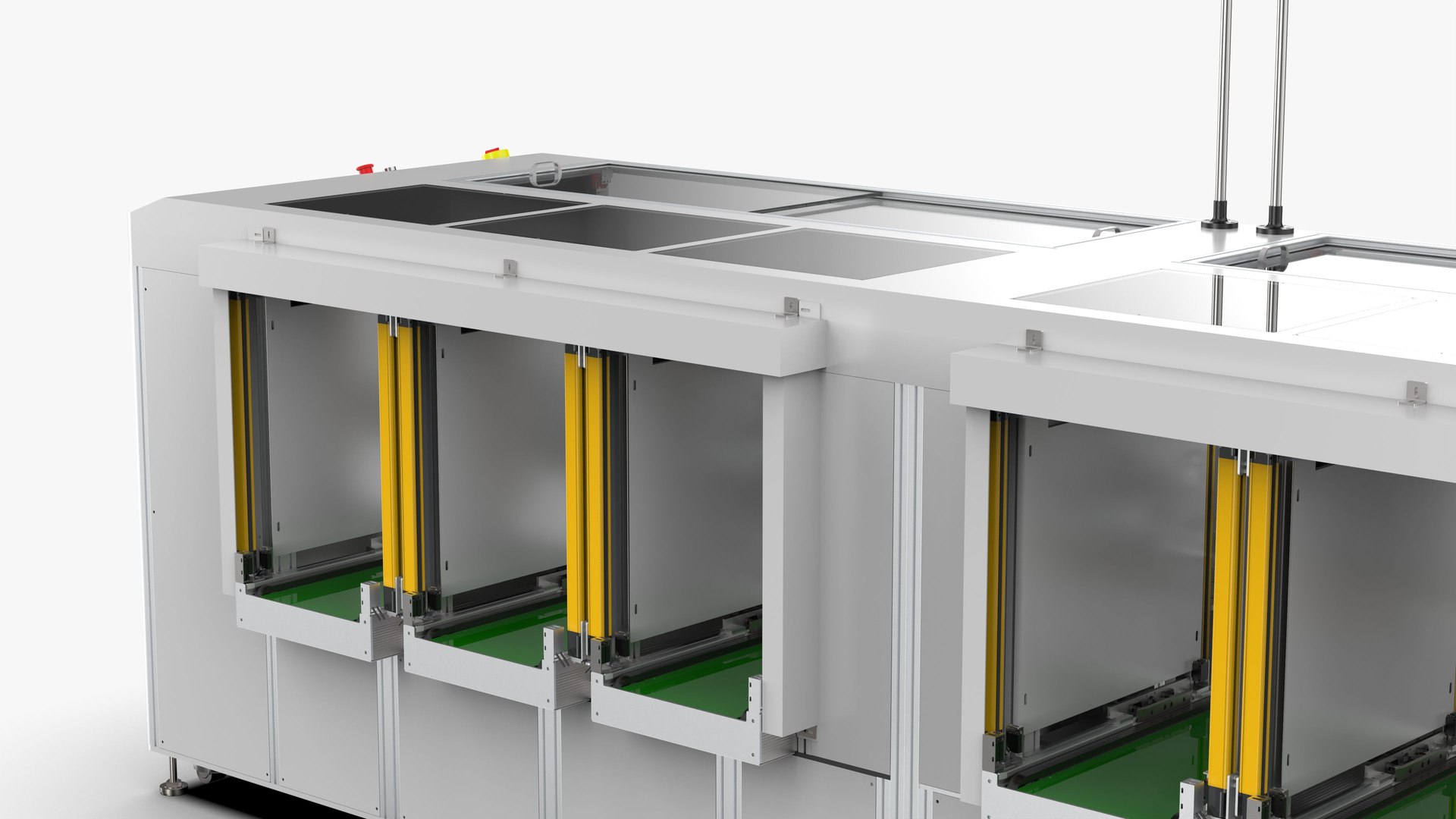 Automatic PCB Unloading Conveyor 3D Model - TurboSquid 2281163