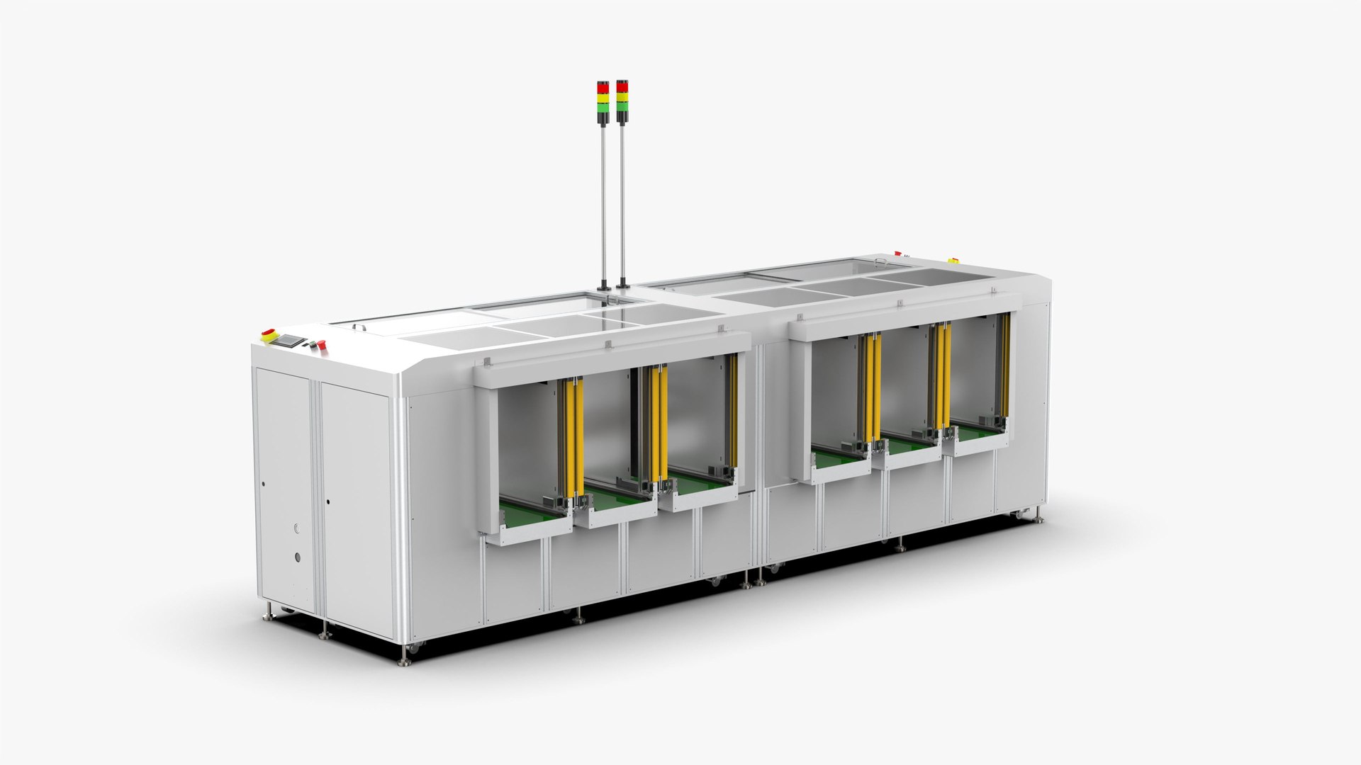 Automatic PCB Unloading Conveyor 3D Model - TurboSquid 2281163