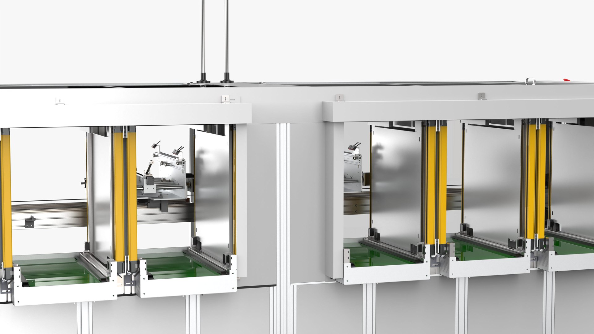 Automatic PCB Unloading Conveyor 3D Model - TurboSquid 2281163
