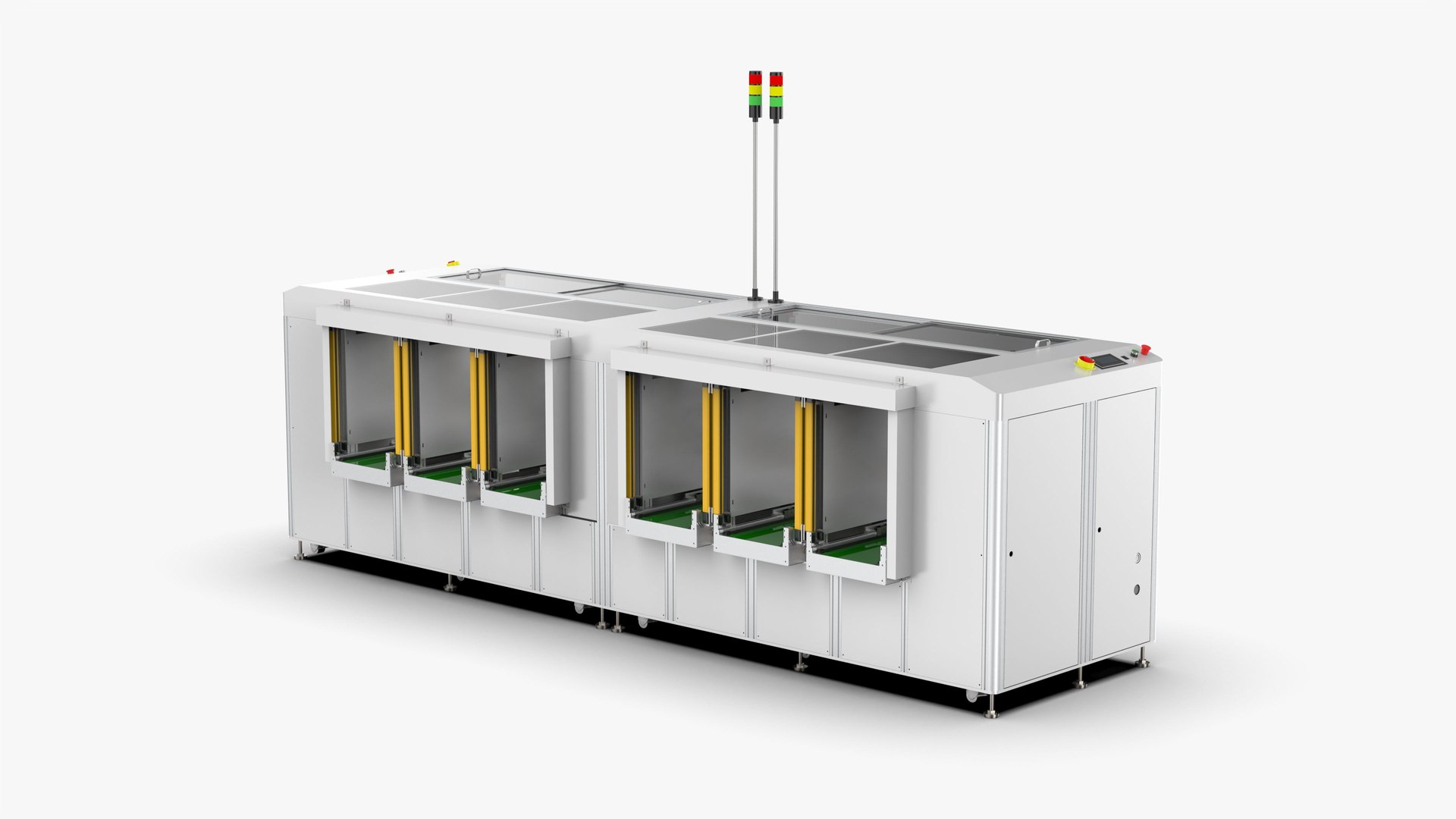 Automatic PCB Unloading Conveyor 3D Model - TurboSquid 2281163