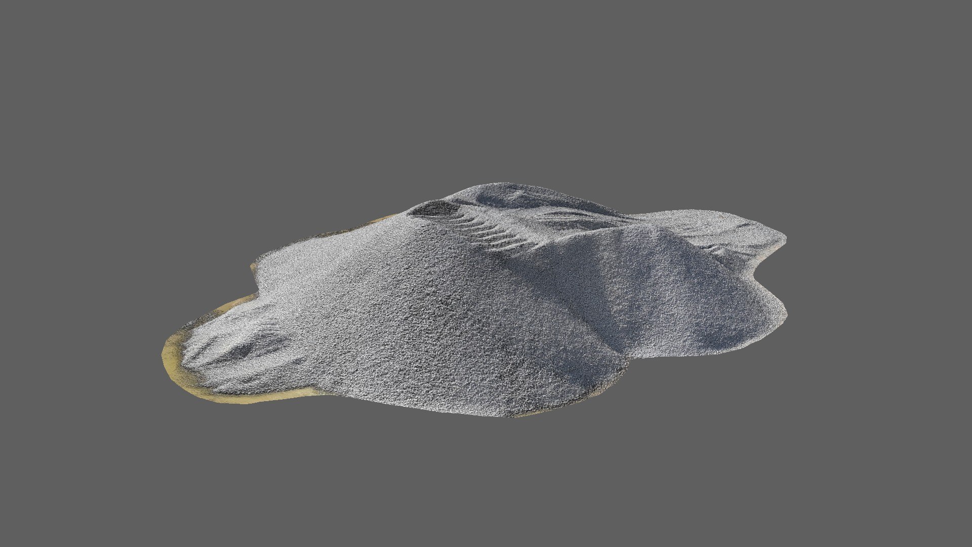3D Model Pile Of Aggregates 19 - TurboSquid 2304345