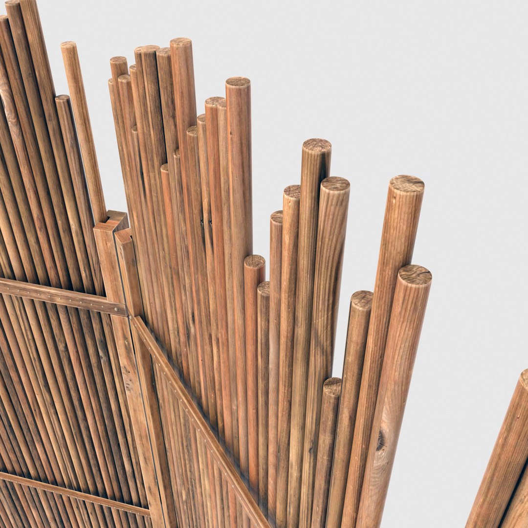 Screen Branch Straight Decor N2 3D Model - TurboSquid 1803419