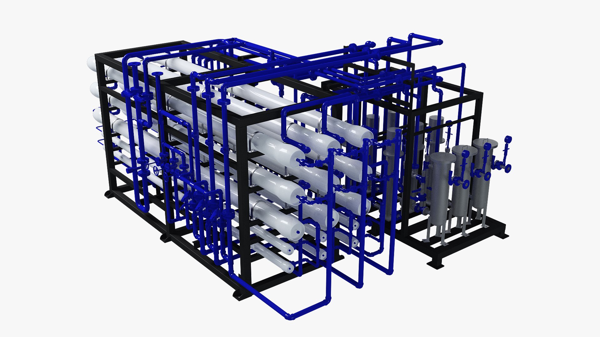Reverse Osmosis Membrane 3D Model - TurboSquid 2107523