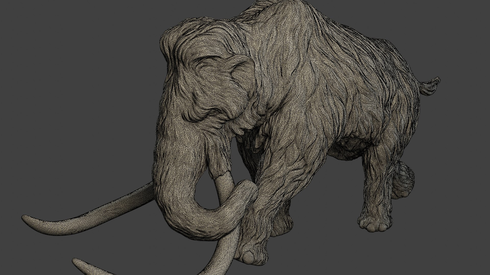 3D Mammoth P2 Model - TurboSquid 1870685