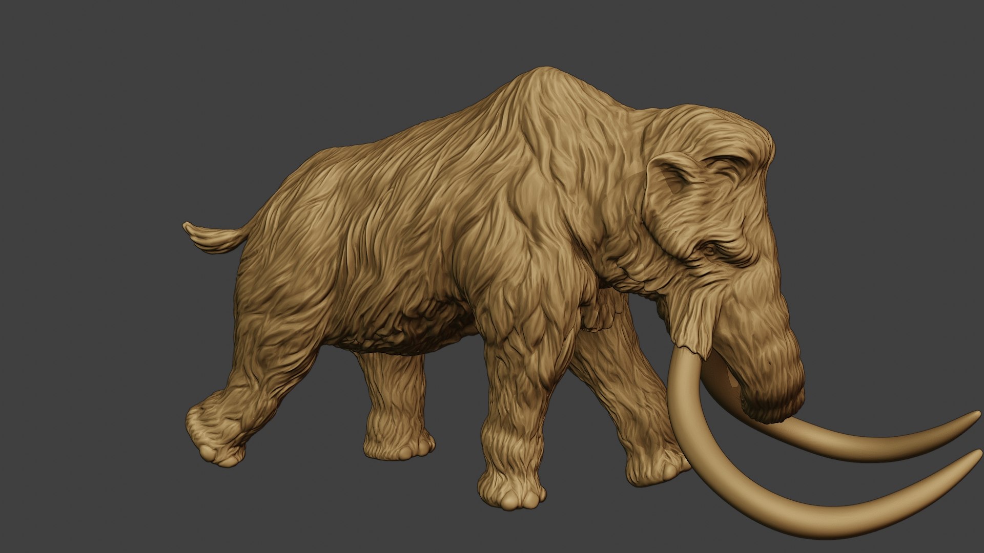 3D Mammoth P2 Model - TurboSquid 1870685