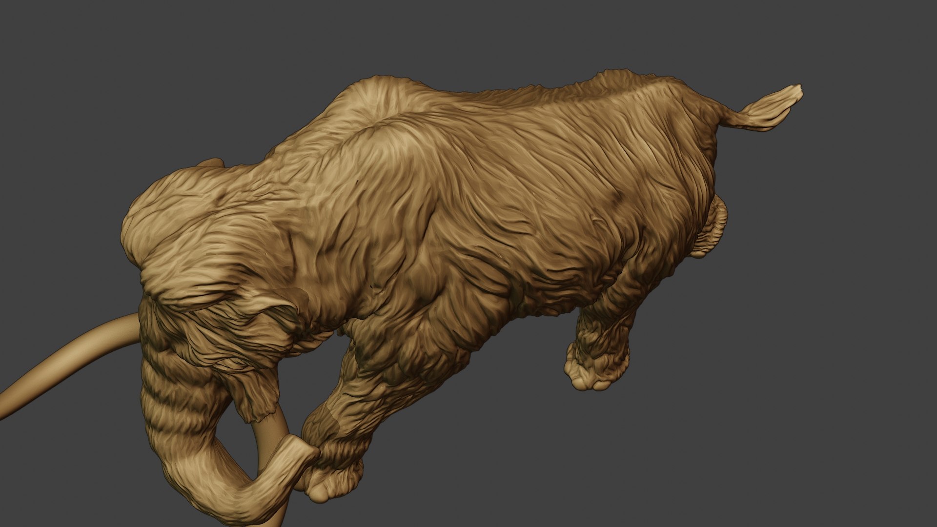3D Mammoth P2 Model - TurboSquid 1870685