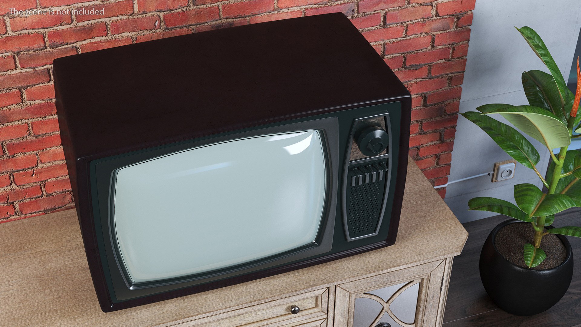 Old Retro TV 3D Model - TurboSquid 2159238