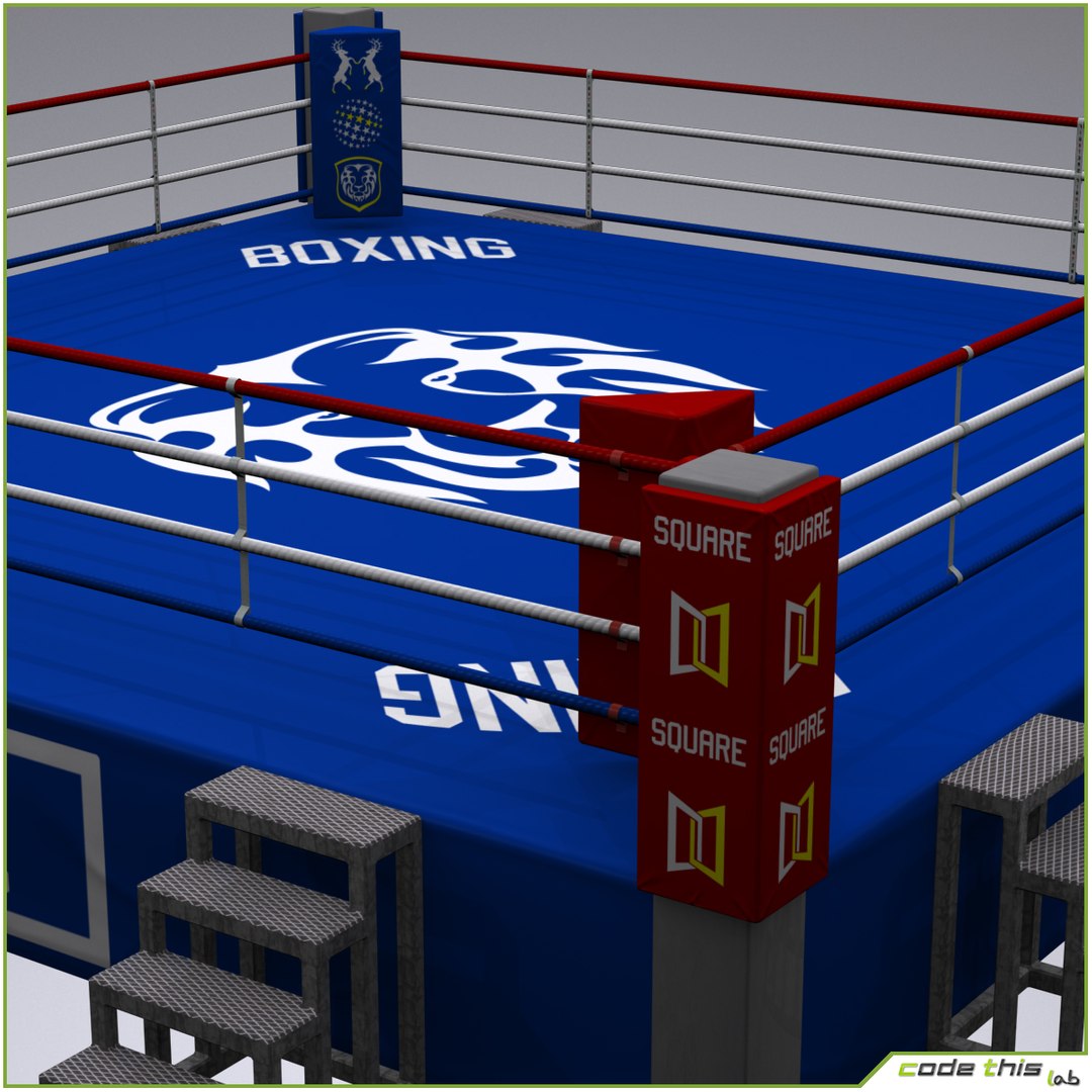 3d Model Boxing Ring