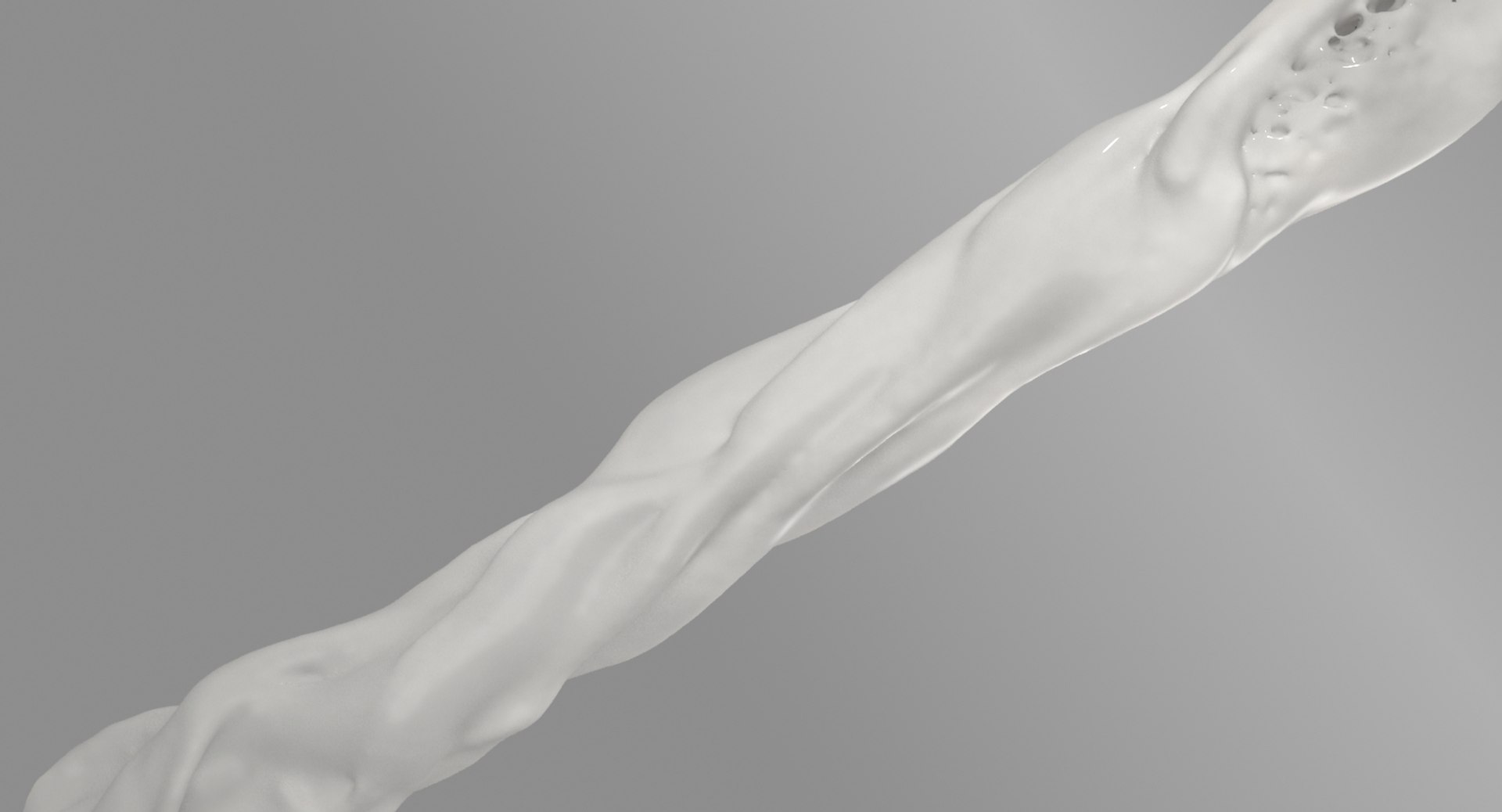 Flow Shaders Milk 3d Model