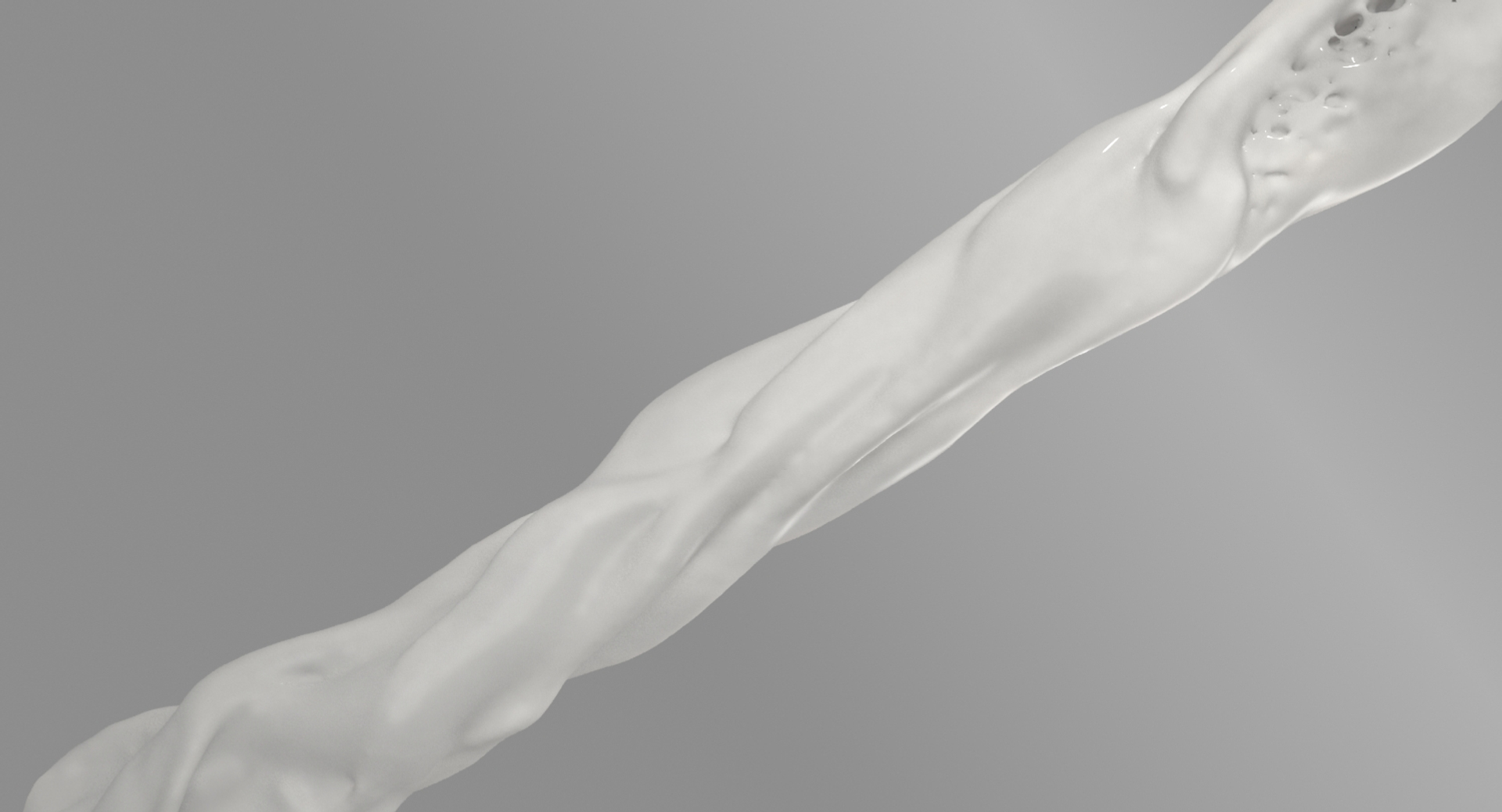 flow shaders milk 3d model