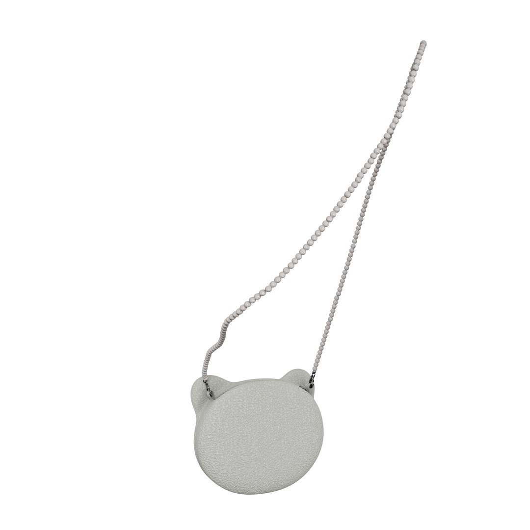 Smirk Bear Plush Bag Cute Style V2 Model - TurboSquid 1796636