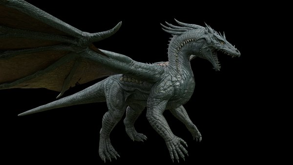 Dragon PBR Low-poly 3D 모델 3D 모델 - TurboSquid 1703008