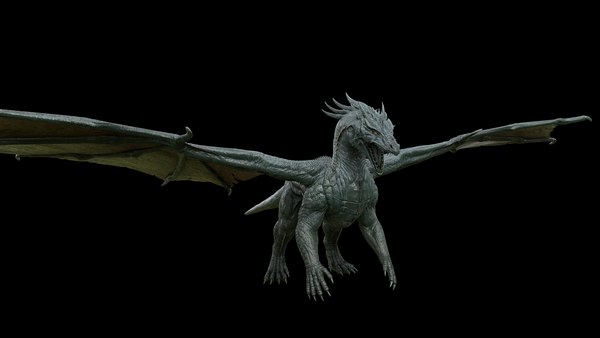 Dragon PBR Low-poly 3D 모델 3D 모델 - TurboSquid 1703008