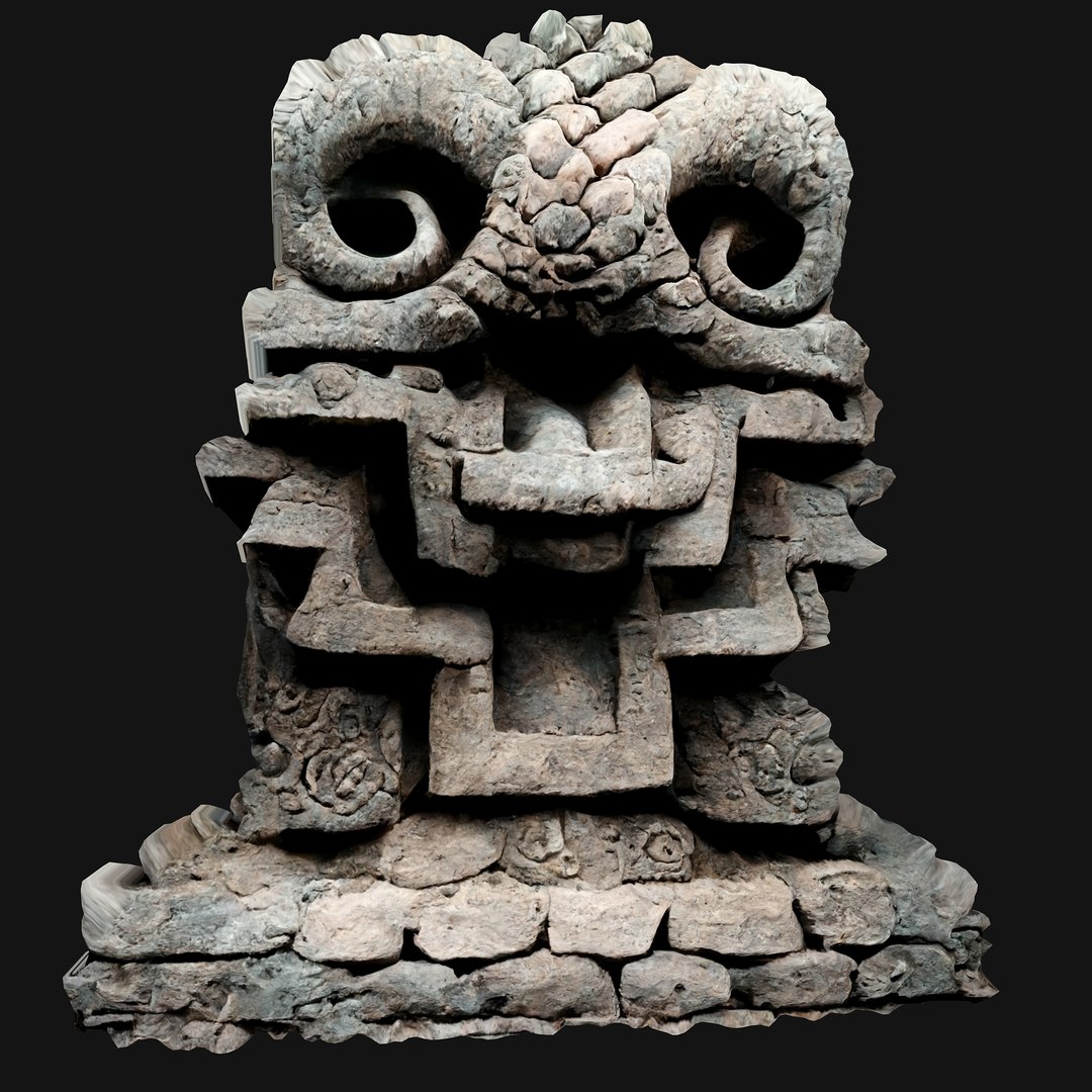 3D Mayan Artifacts Pack 2 - TurboSquid 1947680