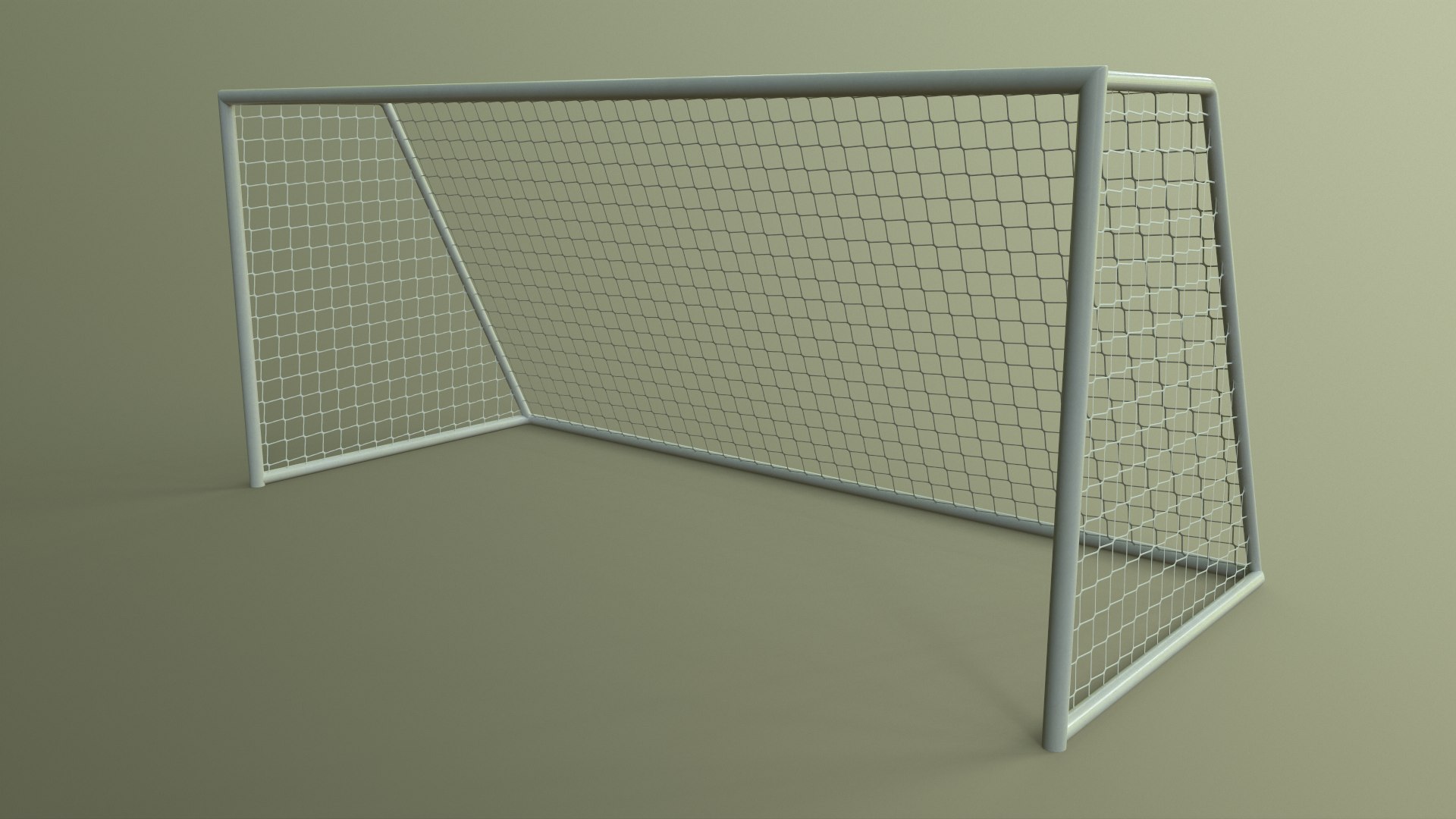 PBR Soccer Football Goal Post C Model - TurboSquid 1915086
