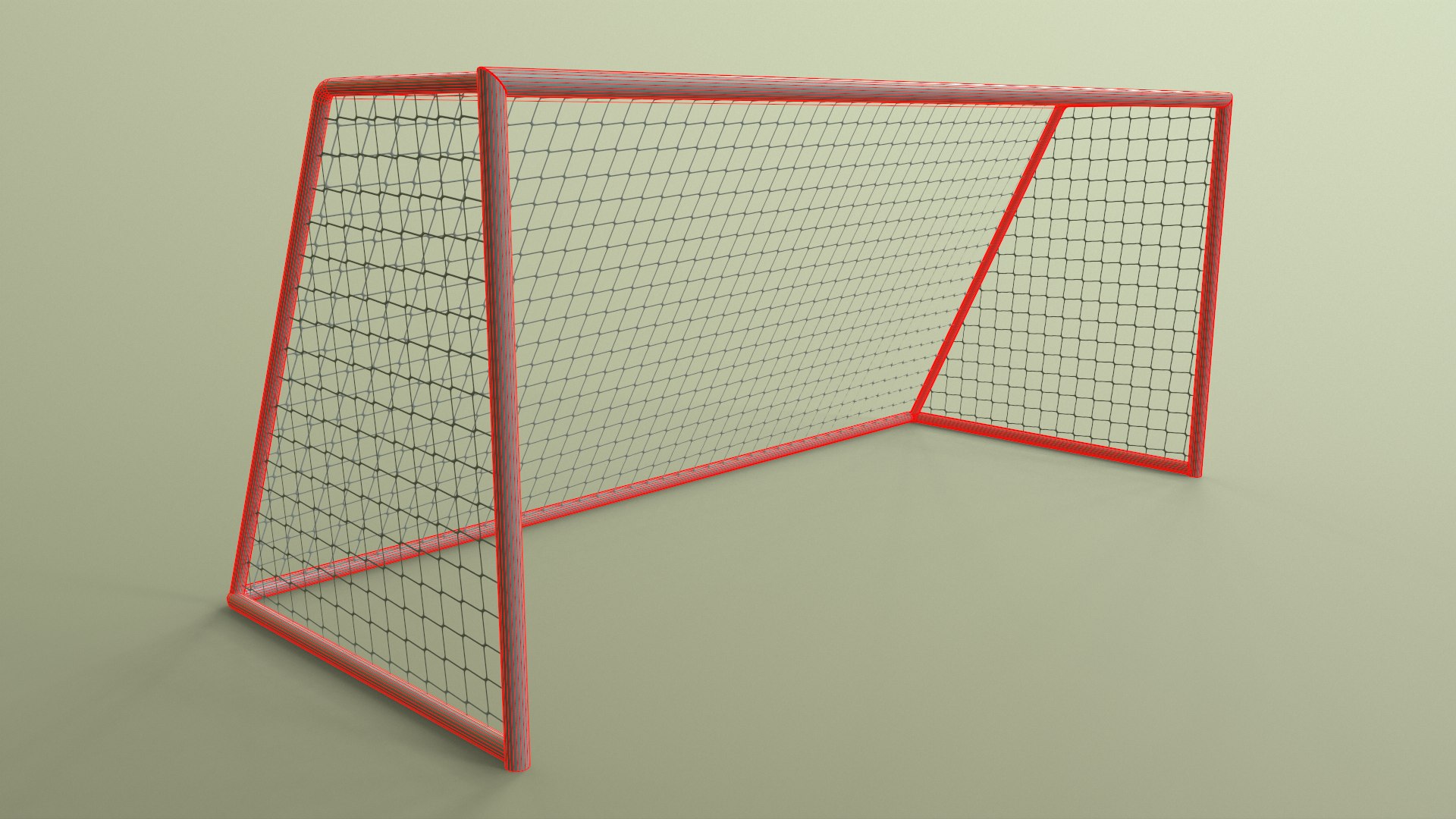 PBR Soccer Football Goal Post C Model - TurboSquid 1915086