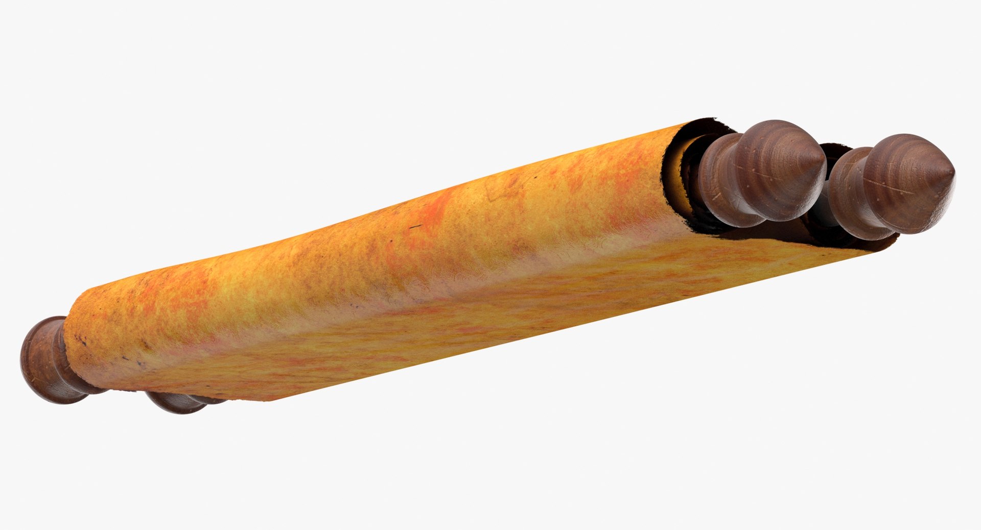 3D Scroll Closed Pirate 02 - TurboSquid 1565790