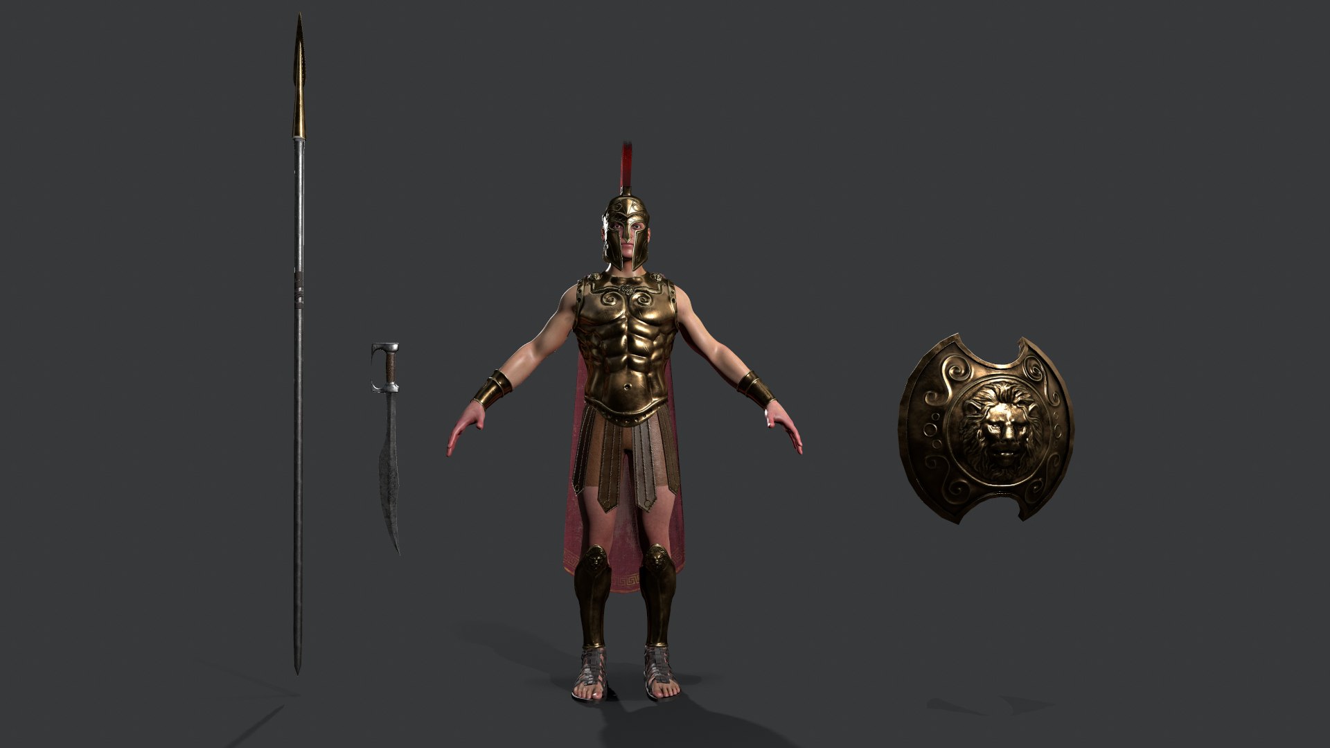 SPARTAN model - TurboSquid 1820034