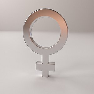 3D Female Symbol Models - Browse & Download Formats - TurboSquid