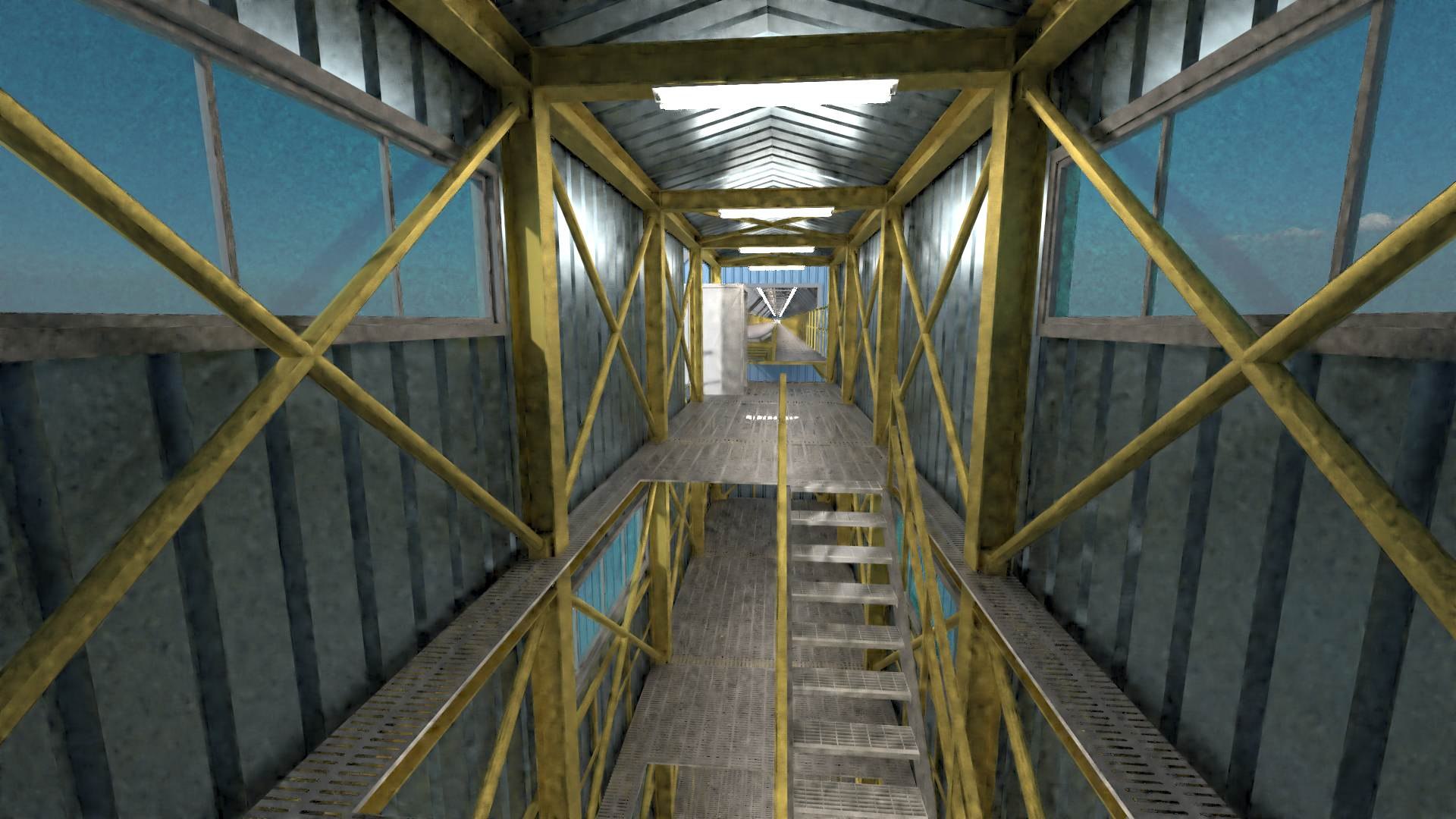 Mining Ore Tower Conveyor Warehouse 3D Model - TurboSquid 1838515