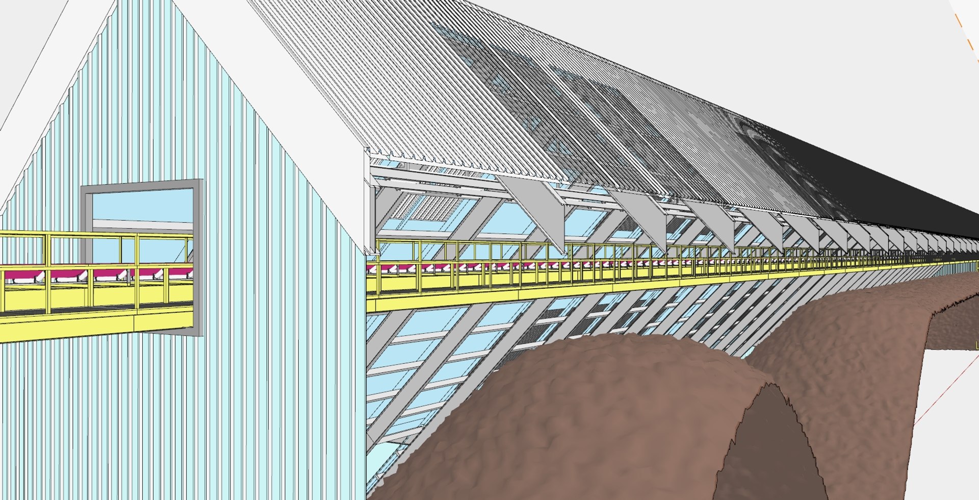 Mining Ore Tower Conveyor Warehouse 3D Model - TurboSquid 1838515