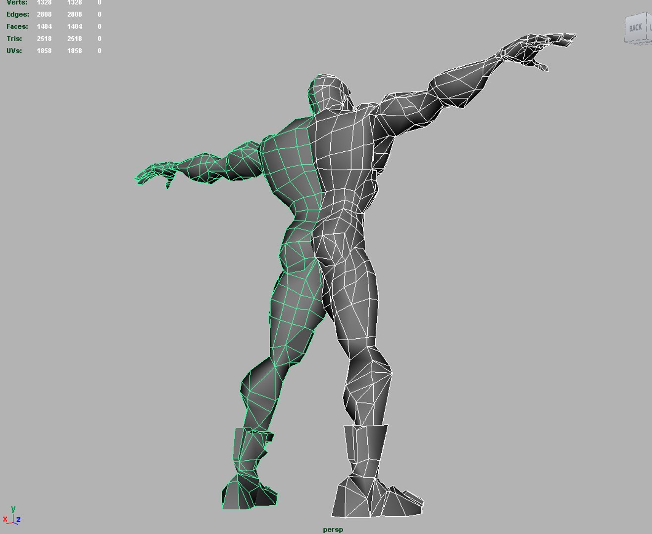 Male Character Base Obj