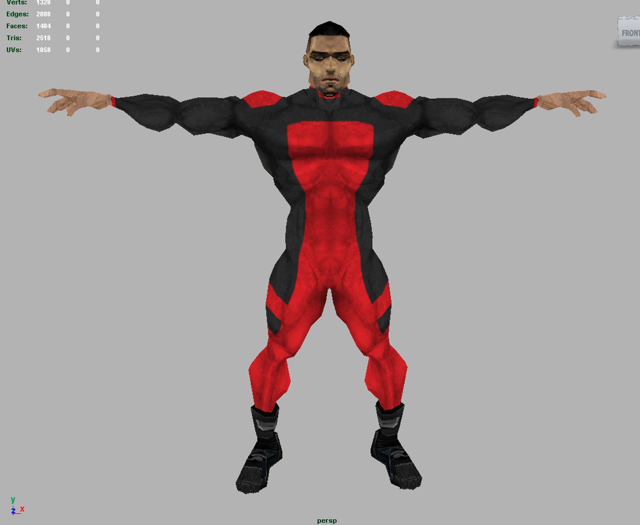 Male Character Base Obj