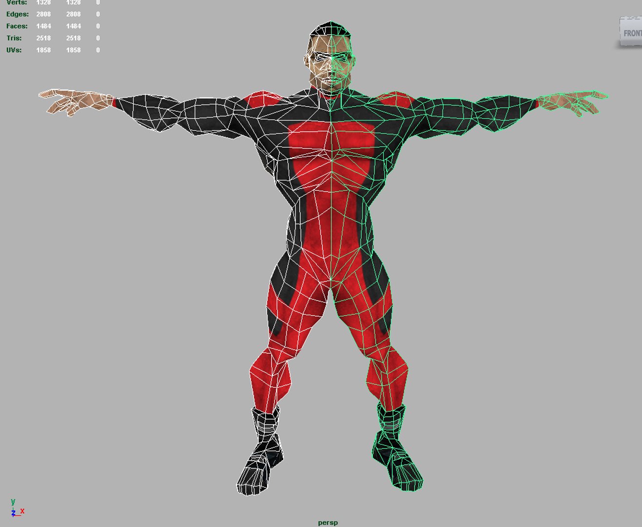 Male Character Base Obj