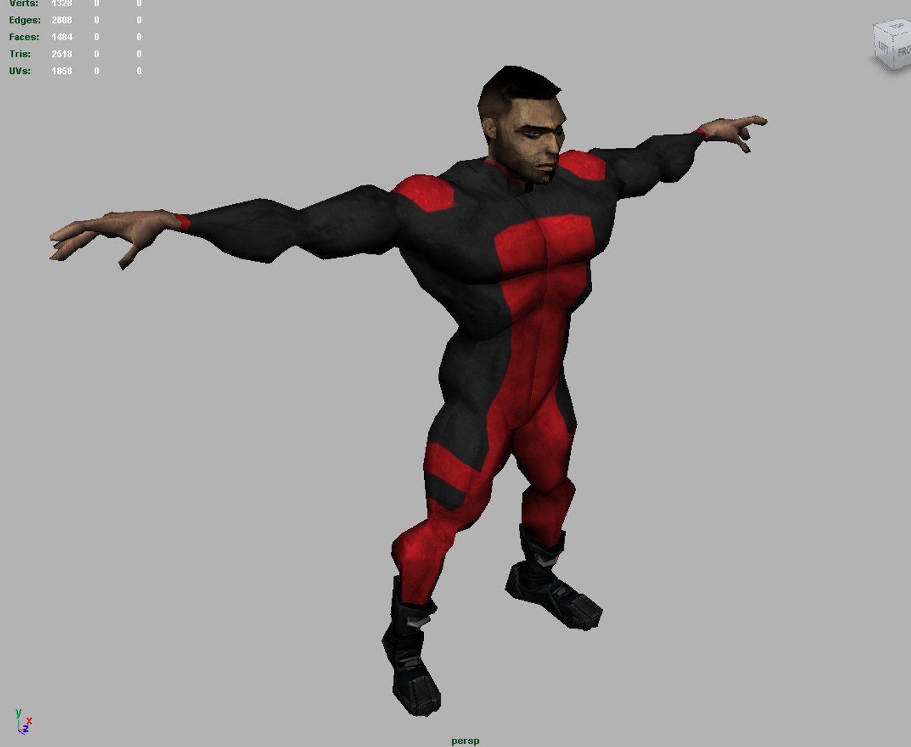 Male Character Base Obj