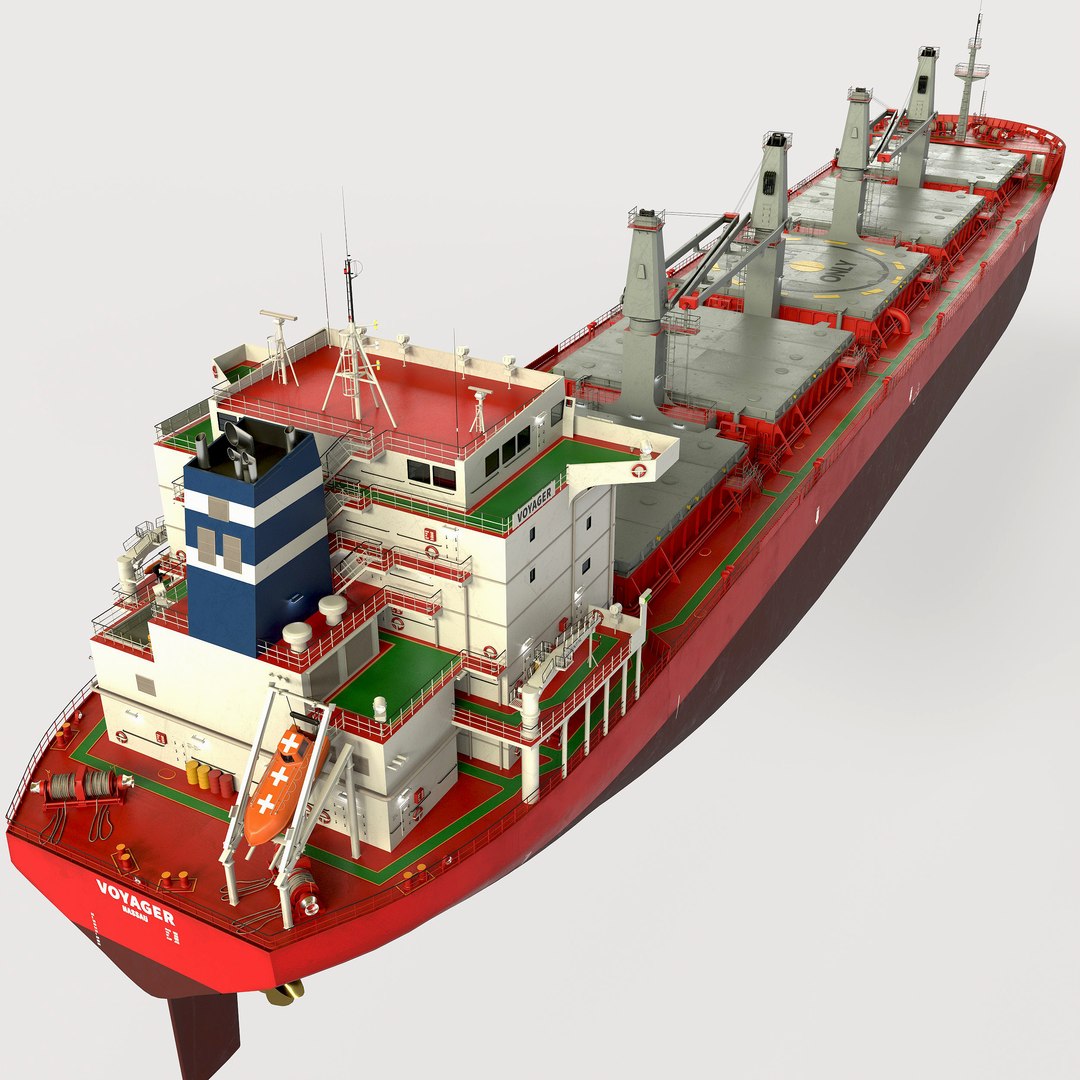 Bulk Carrier 3D - TurboSquid 1621281
