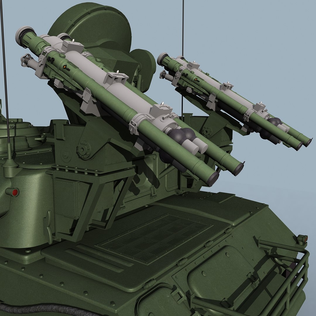 3d Model Of Shilka M4 Zsu-23-4