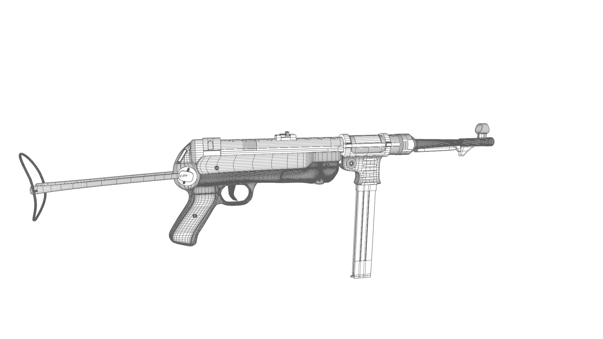 MP40 3D - TurboSquid 2007733