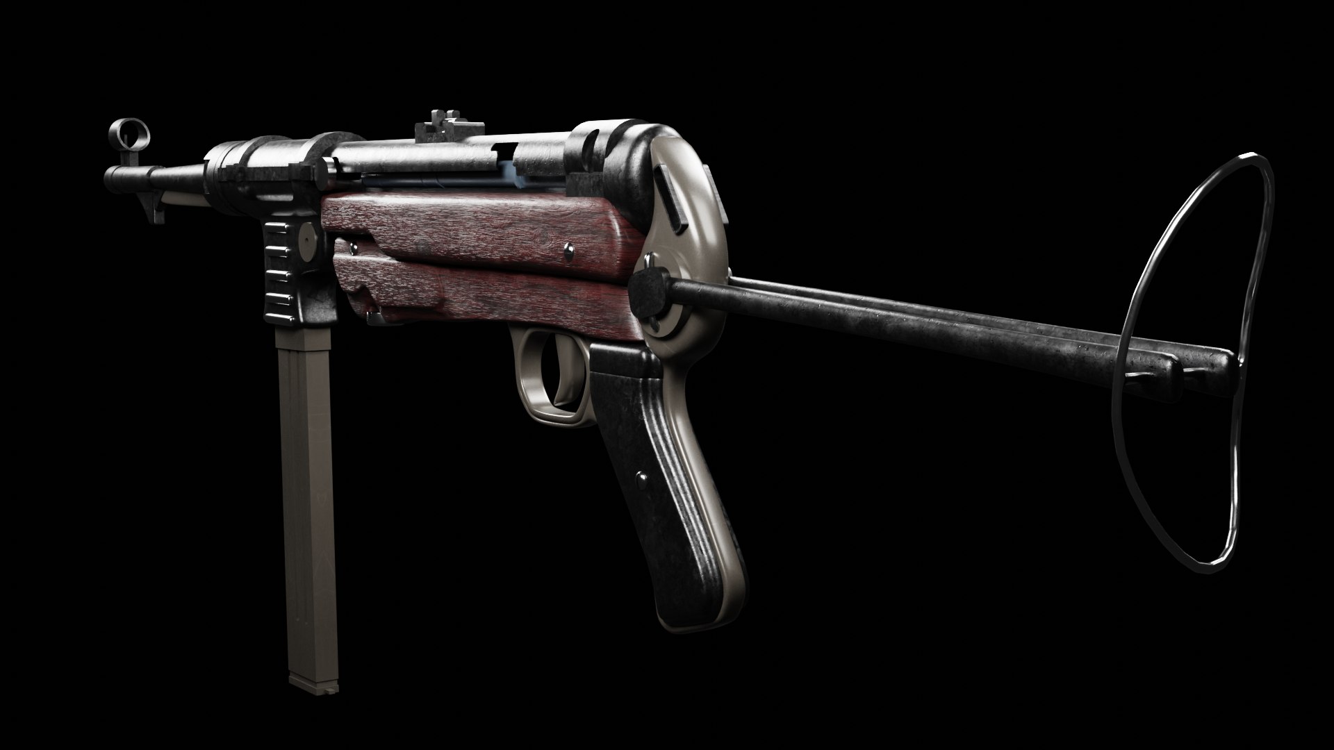 MP40 3D - TurboSquid 2007733