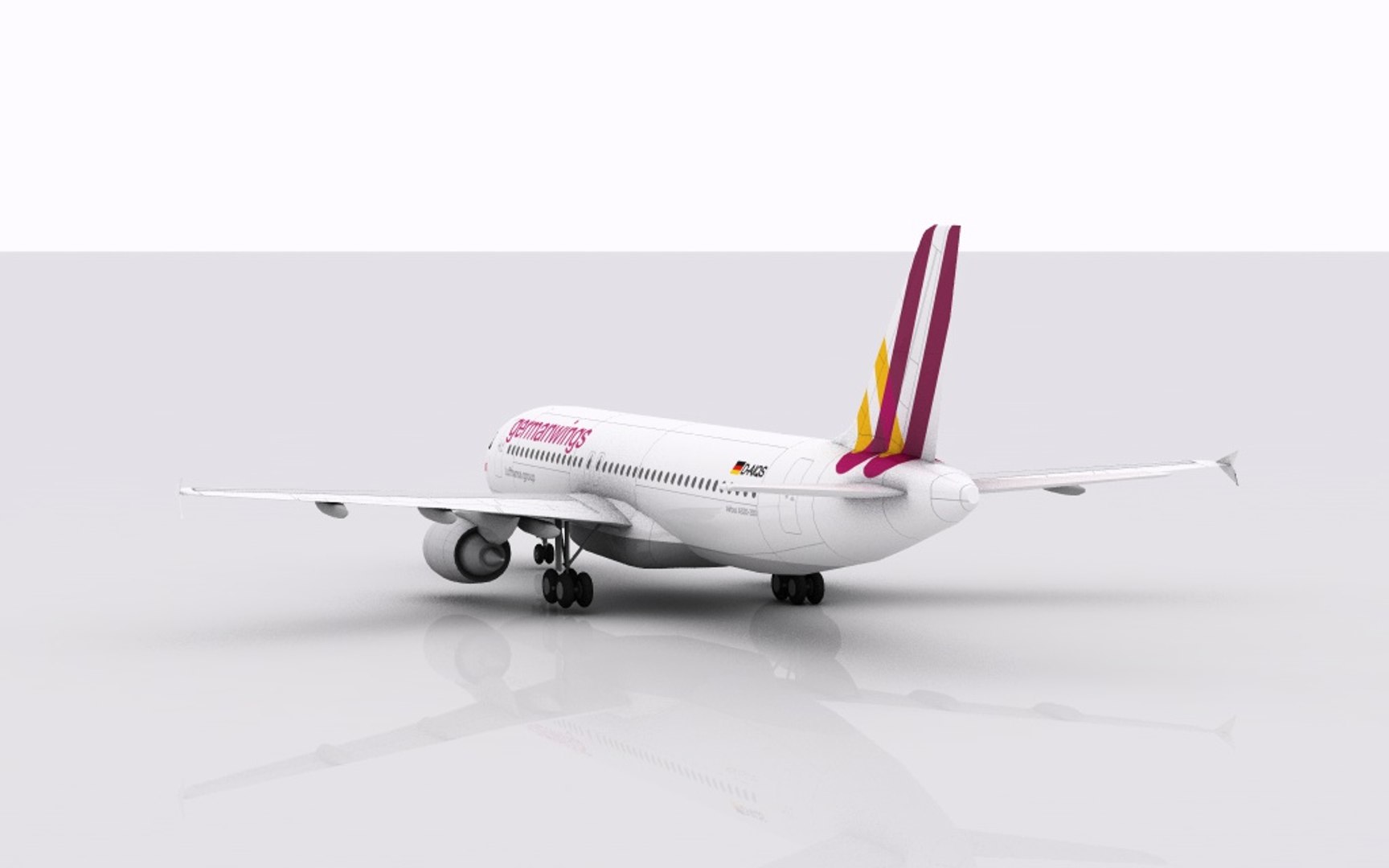 Airbus A320 Germanwings 3ds