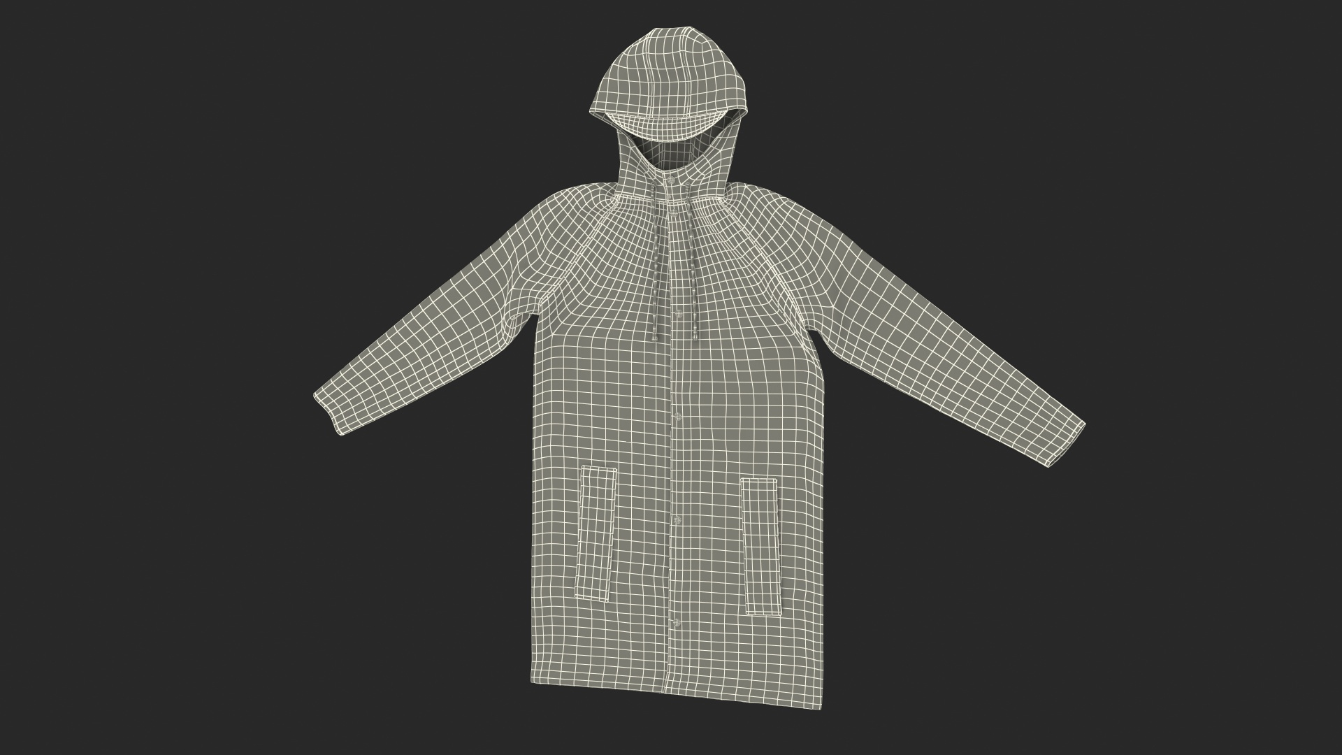 Raincoat Jacket Rain 3D Model - TurboSquid 1524533