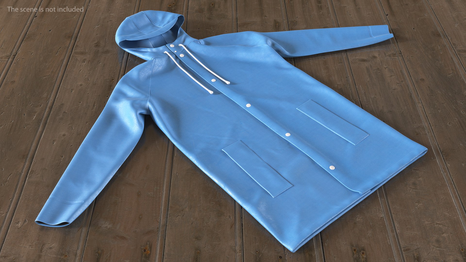 Raincoat Jacket Rain 3D Model - TurboSquid 1524533