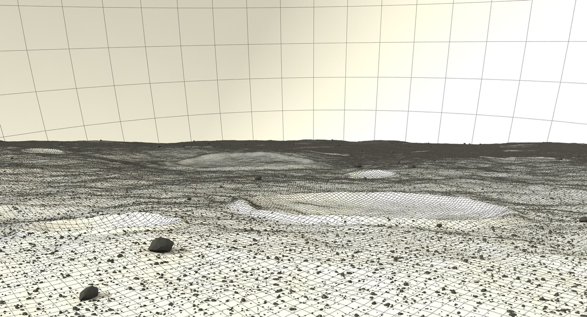 3d Model Lunar Surface