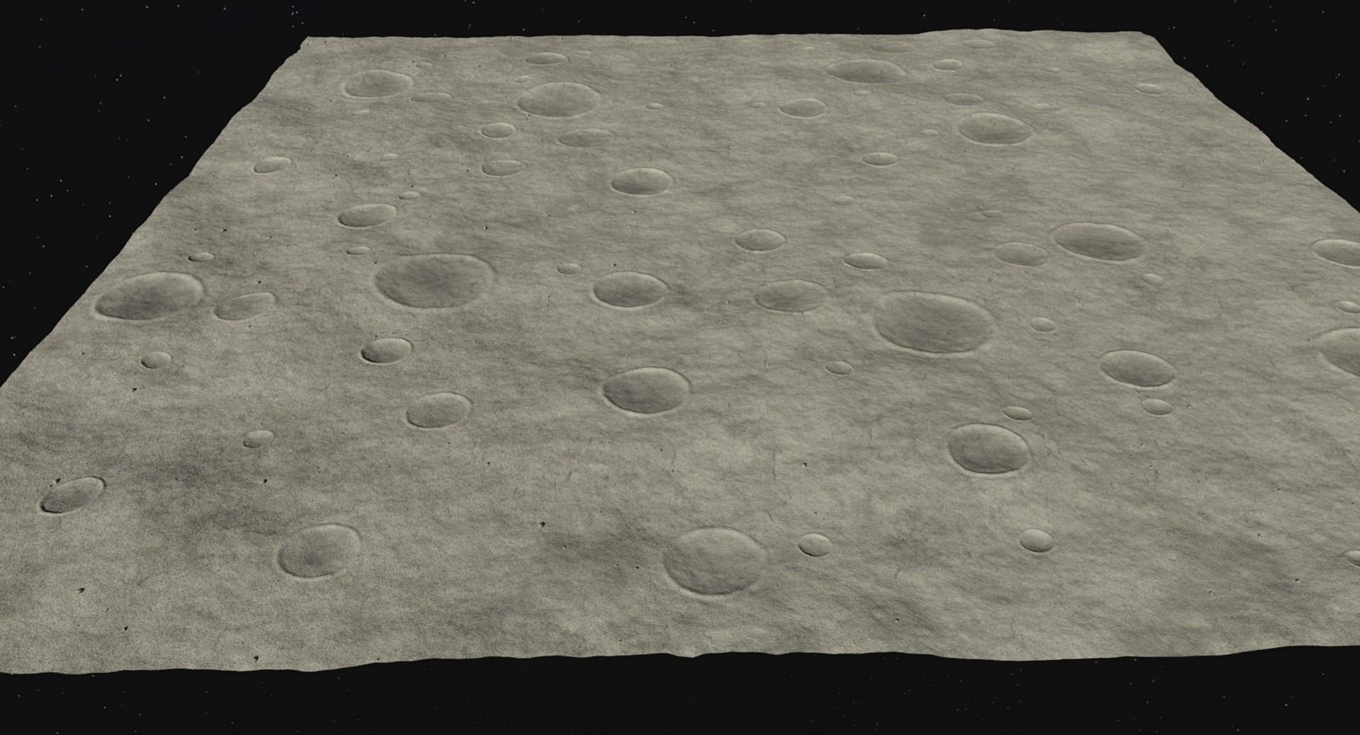 3d Model Lunar Surface