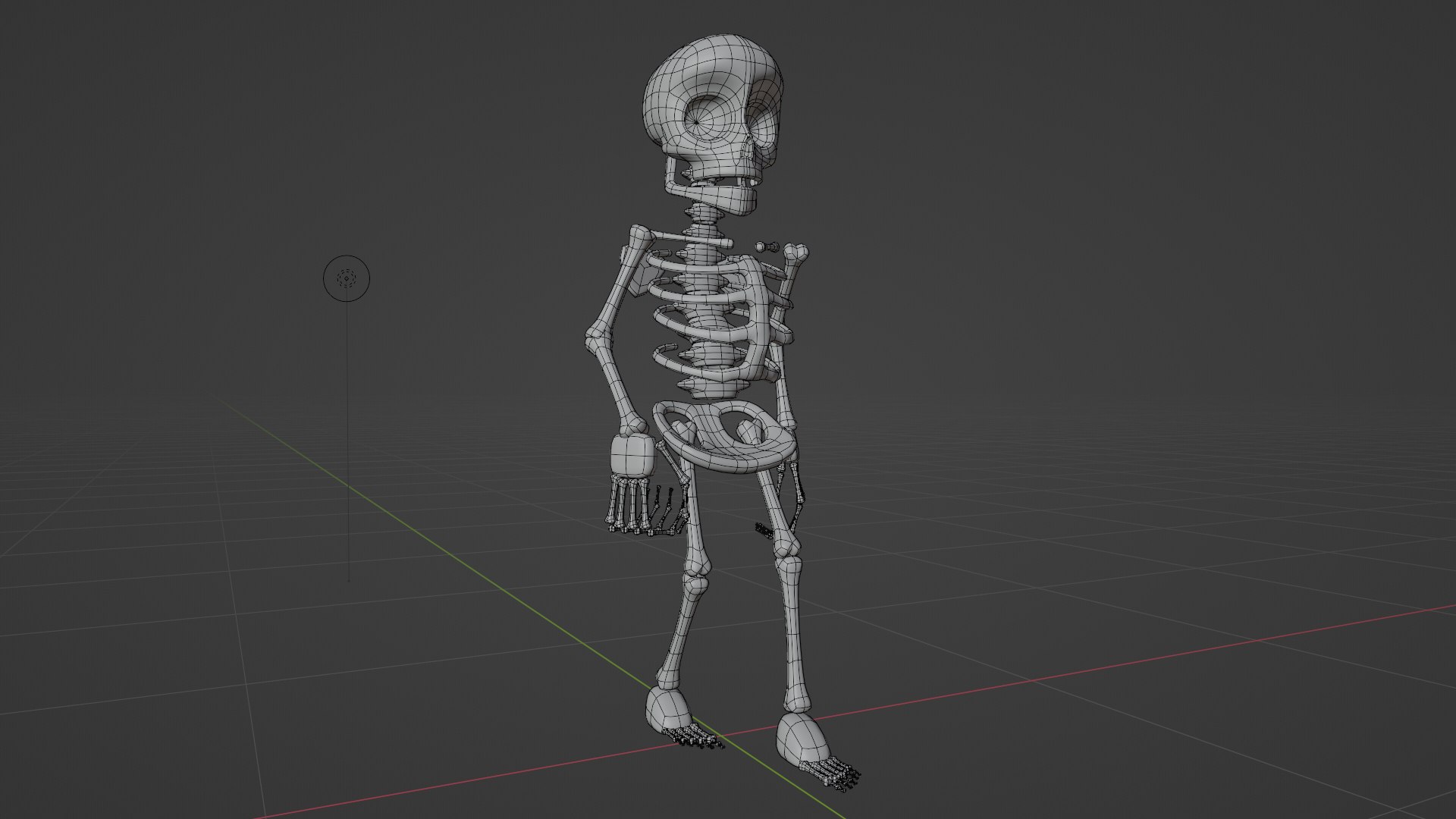 Cute Skeleton 3D Model - TurboSquid 2415141