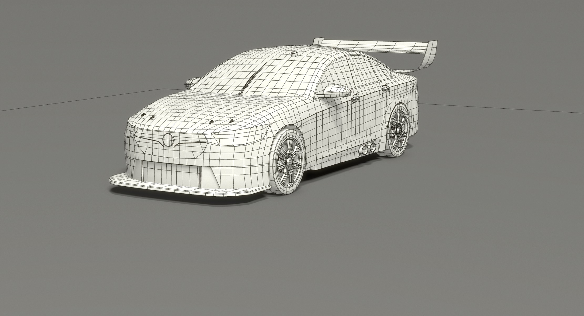 3D Australian V8 Supercars Race Car - TurboSquid 1353240