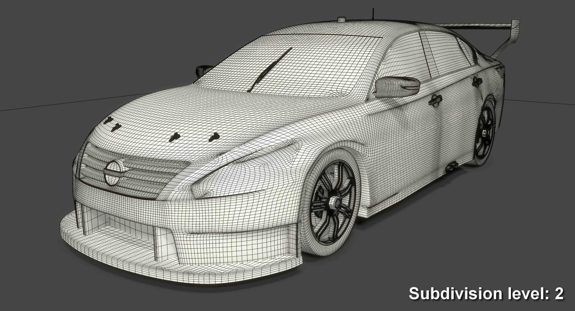 3D australian v8 supercars race car - TurboSquid 1353240