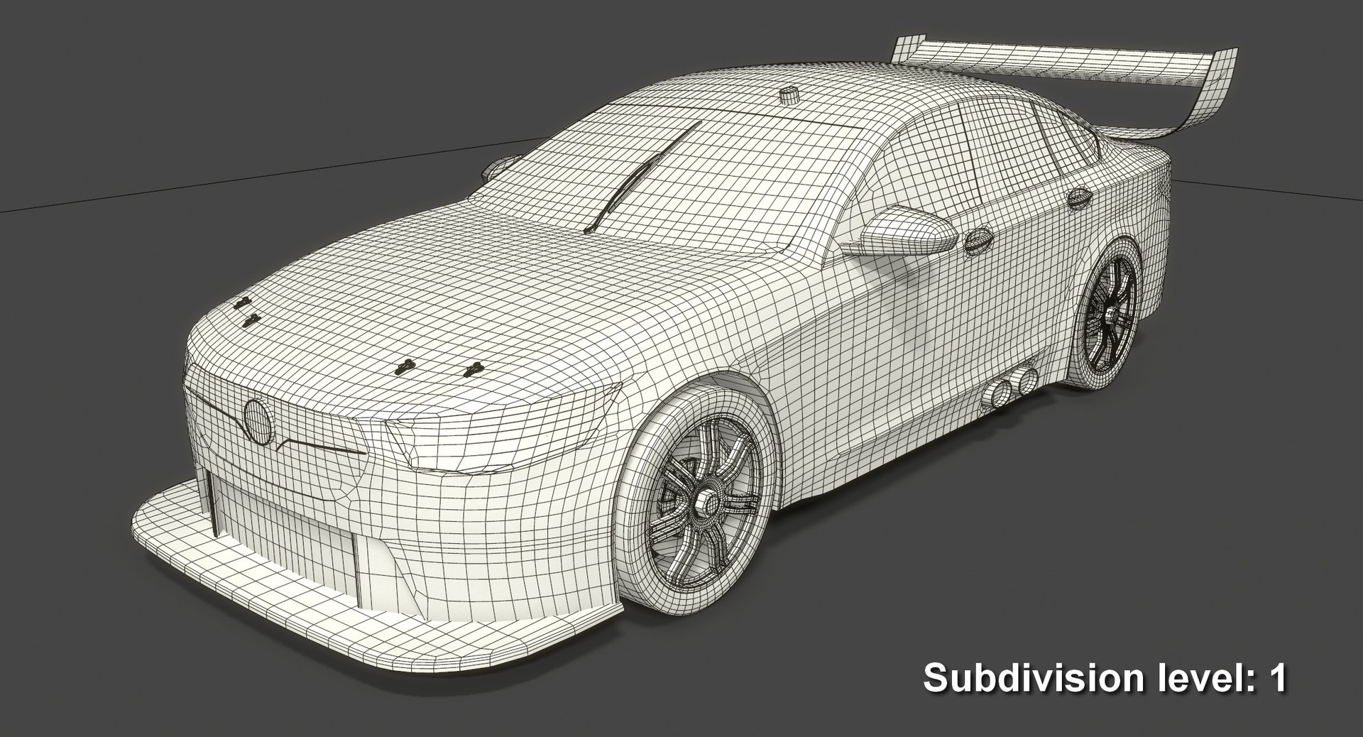 3D Australian V8 Supercars Race Car - TurboSquid 1353240