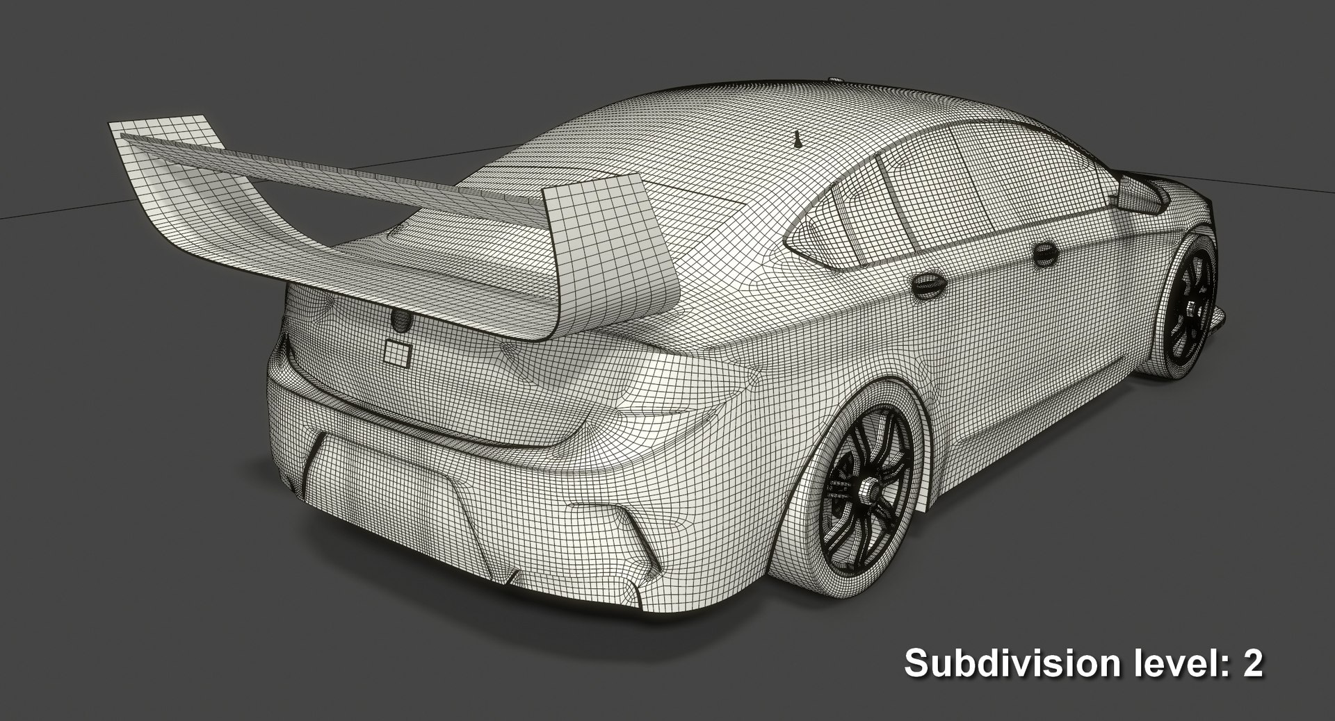 3D Australian V8 Supercars Race Car - TurboSquid 1353240