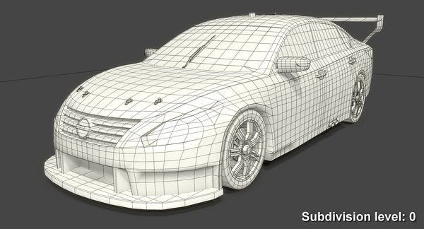 3D australian v8 supercars race car - TurboSquid 1353240