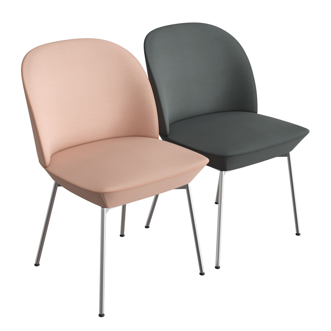 3D Oslo Side Chair - TurboSquid 1943479