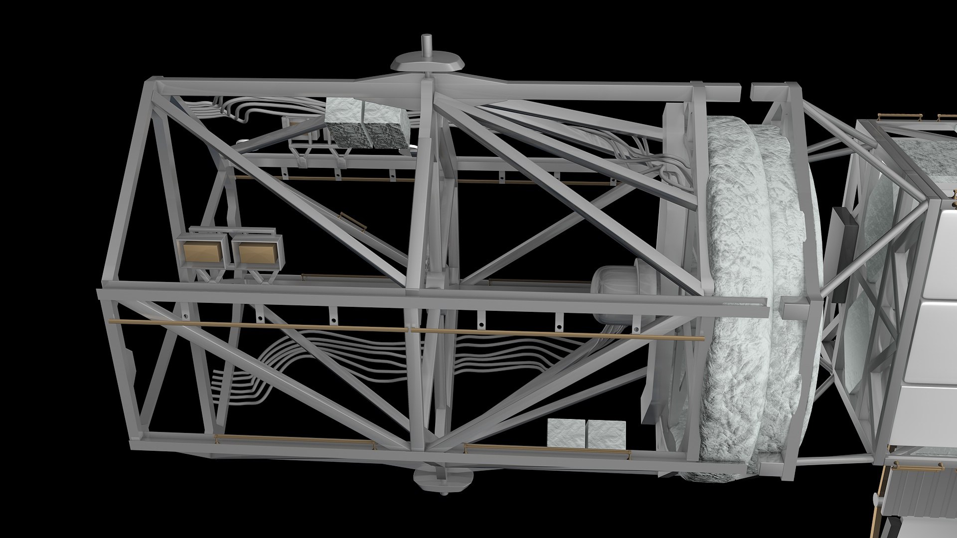 C4d Iss Outer Truss Segments