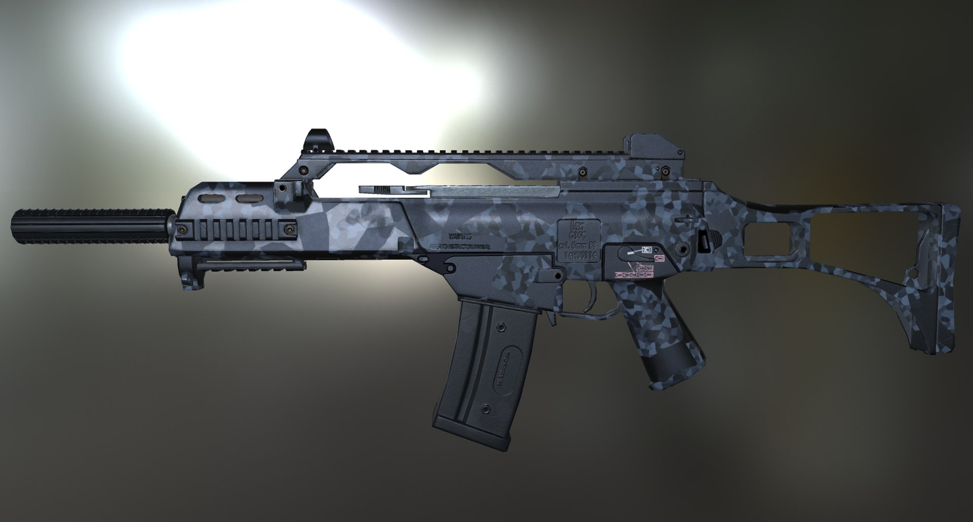 3d Model Ready G36c